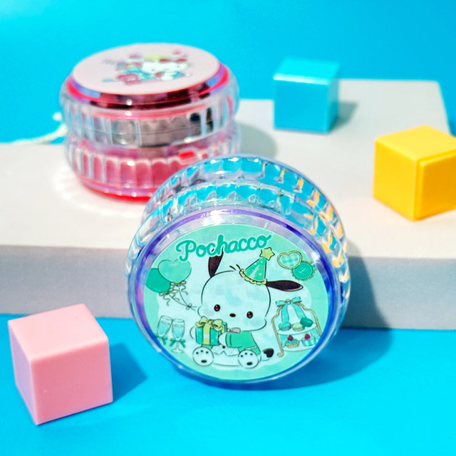 Cinnamon Dog Yo-Yo Children's Luminous Toy Cinnamon Dog Yo-Yo Cute YOYO ...