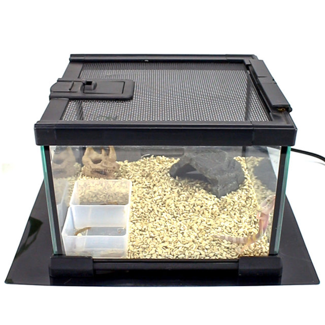 Climbing pet heating pad turtle lizard fish tank horned frog pet ...