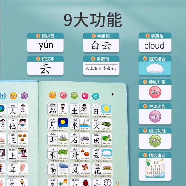 Children's literacy book, literacy king card, enlightenment reading ...