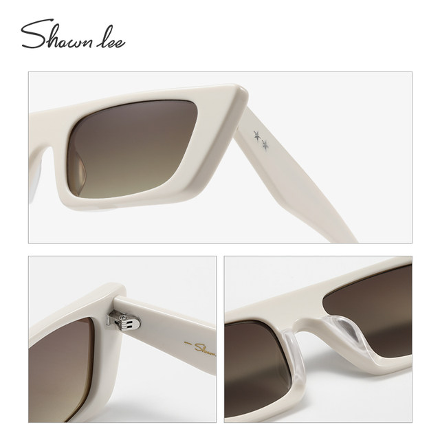 Shawnlee narrow border frame fashion sunglasses female summer anti ...