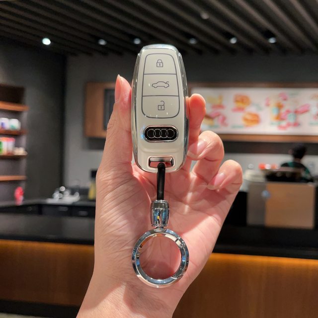 Suitable for the Audi A6L key cover Q5L/A4L/A3/Q3/A7L/Q4/A5/Q6/Q2L/A8 ...