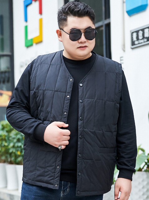 Fat men's clothing plus fertilizer increase men's vest, large -size ...