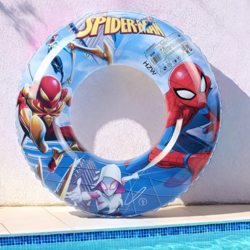 Spider-Man Swimming Ring - Inflatable Float for Kids & Adults