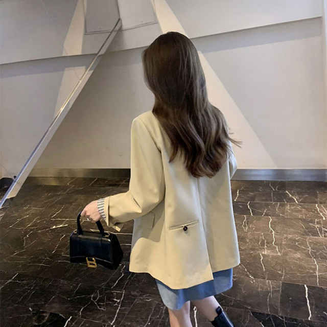 Small blazer women's 2024 new style high-end street-temperament double ...