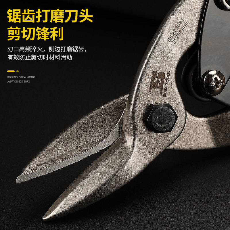 Persian Iron Scissors Aviation Scissors Stainless Steel Plate Wire Mesh ...