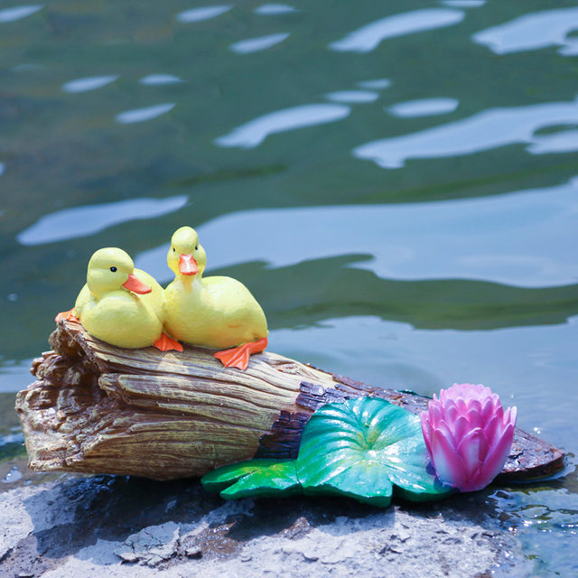 Garden decorative courtyard creative water tank fish pond decoration ...