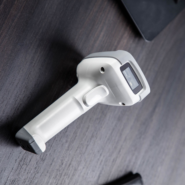 Deli 14952 wired one-dimensional two-dimensional scanning gun wireless ...