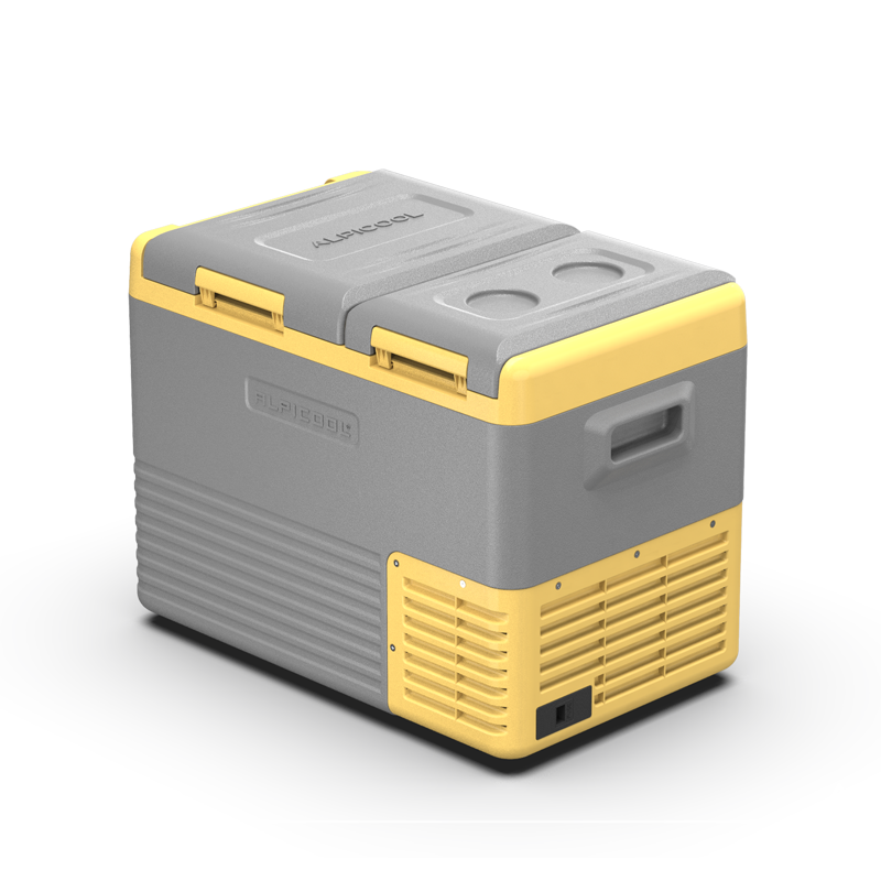 Alpicool Cld 20L Car Refrigerator - 12V/24V/220V Dual-Use Compressor Fridge