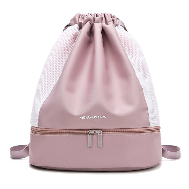 Beach swimming backpack for men and women, wet and dry separation ...