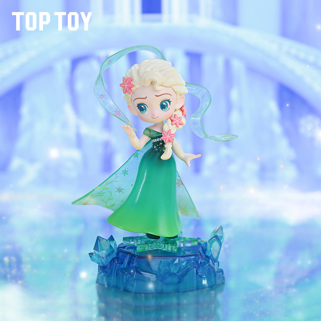 TOPTOY Disney Frozen Magic Series Blind Box Figures Girls Gifts Elsa ...