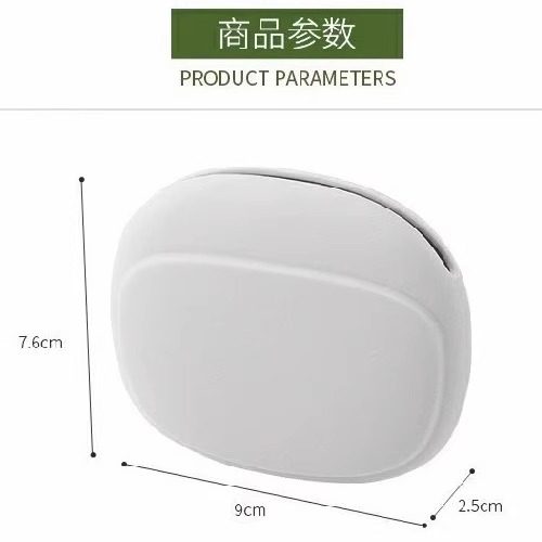 Wired earphone storage box data cable silicone bag protective cover ...