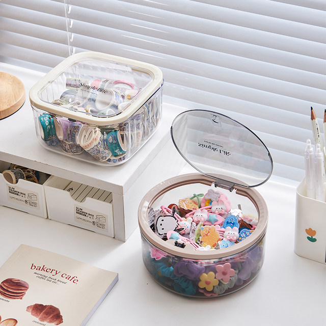 Children's hair accessories storage box desktop girl rubber band ...