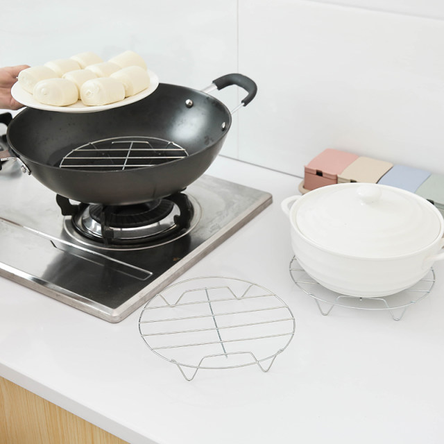 Kitchen supplies steaming rack stainless steel steaming vegetable rack ...