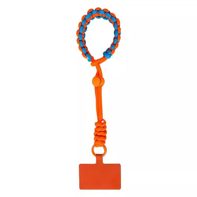 Mobile phone lanyard, adjustable short rope, hand-woven mobile phone ...