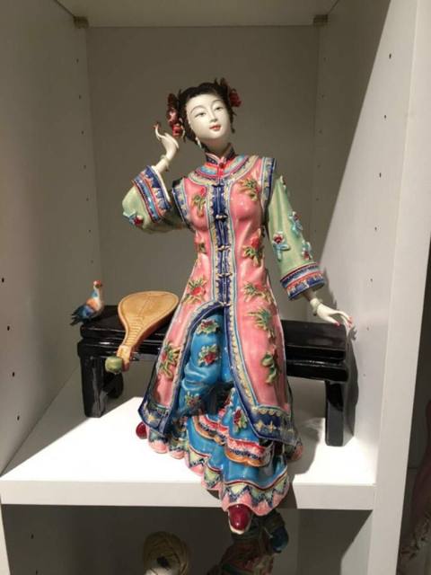 Shiwan Ceramics doll Dream of Red Mansion Dream of Twelve Golden Ladies ...