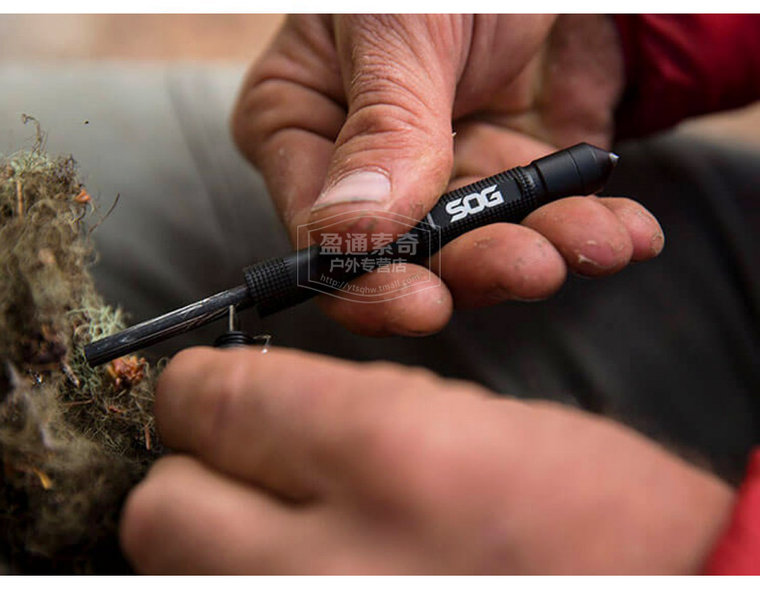 SOG Sog Sog FT1001 Multifunctional Survival Tactical Pen Fire Bant