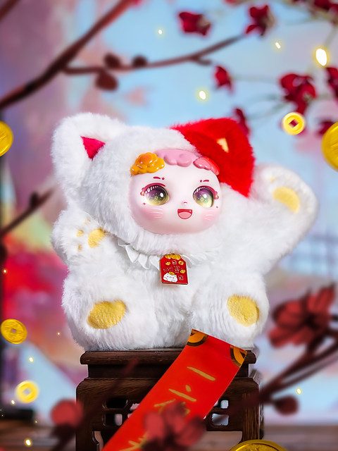 ULA Meowbao Meng Plel Plush New Year Fuwa Swing Girl Birthday Gift ...