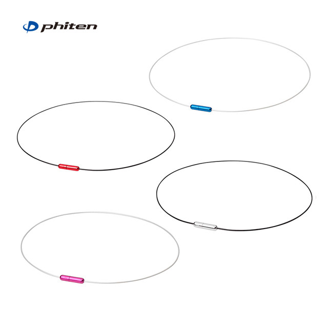 Phiten/Phiten official flagship store Japanese lightweight wire necklace sports waterproof ...
