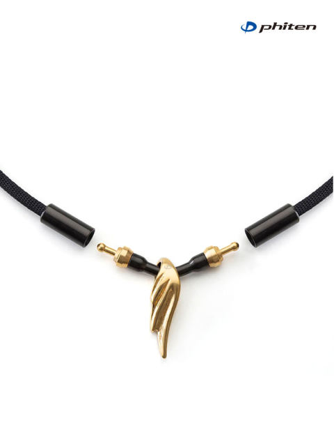 Phiten Fatto official flagship store Yuzuru Hanyu the same style gold feather collar wing ...