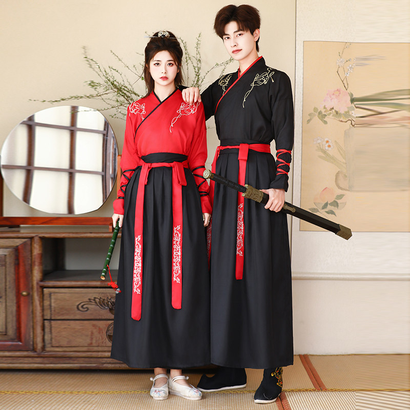 Traje antigo hanfu feminino traje diário - uniforme de elemento han de ...
