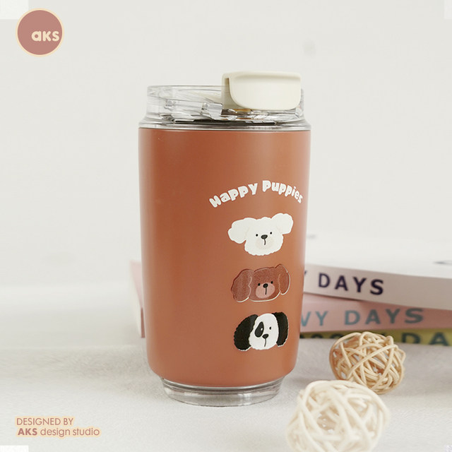 aks water cup 2024 new women's thermos cup women's cup 316 stainless steel girls' high-looking ...