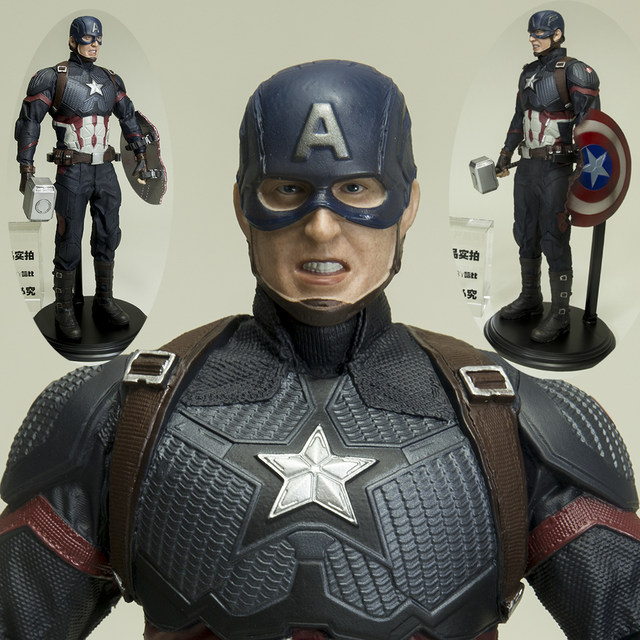 Marvel Live Edition Avengers 4 Thunder Hammer Shield American Captain ...
