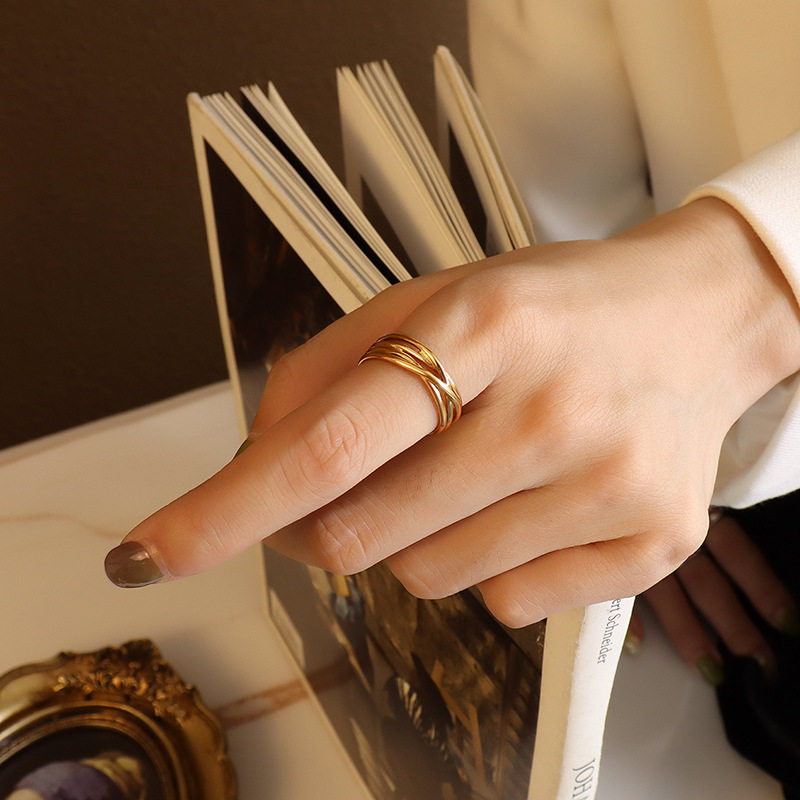 French Yang Zi, the same ring, female medical material, pro -dirty ring ...