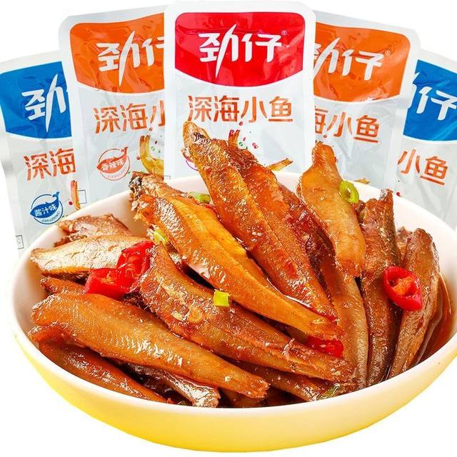 Jinzai Small Fish Spicy Spicy BBQ Braised Sauce Barbecue Sweet and Sour ...