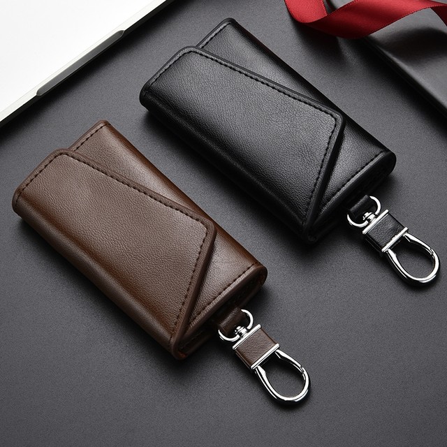 Genuine pickup bag key chain two-in-one men's large capacity multi ...