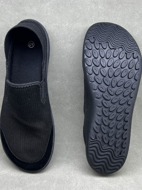 Export big foot bone wide toe shoes soft sole lazy shoes thumb tilt ...