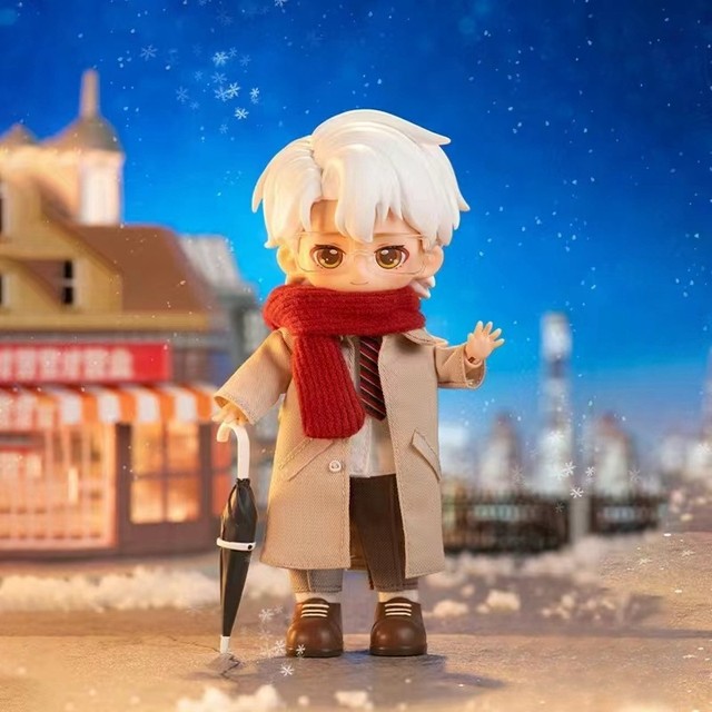 Official authentic SIMONTOYS Paterson male classmate series 12-point BJD movable doll blind box ...