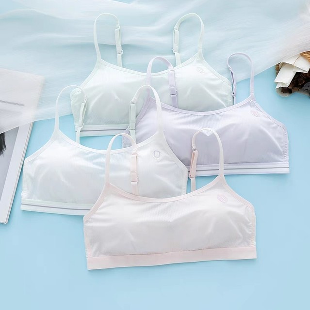 Yilanfen girl's bra high school student underwear strapless small ...