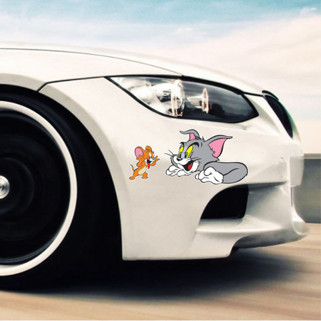 Tom and Jerry car stickers car stickers body door personalized creative ...