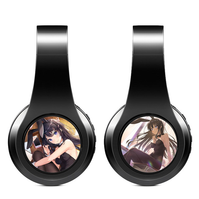 Sakurajima Mai Japanese prompts audio anime headset two -dimensional ...
