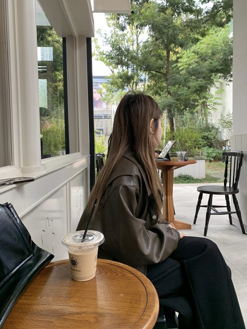 Damei self -made 150 small cotton cotton coffee coat retro loose Hong ...