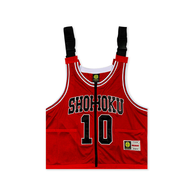 Basketball uniform embroidered slam dunk team uniform Shohoku Sakuragi ...