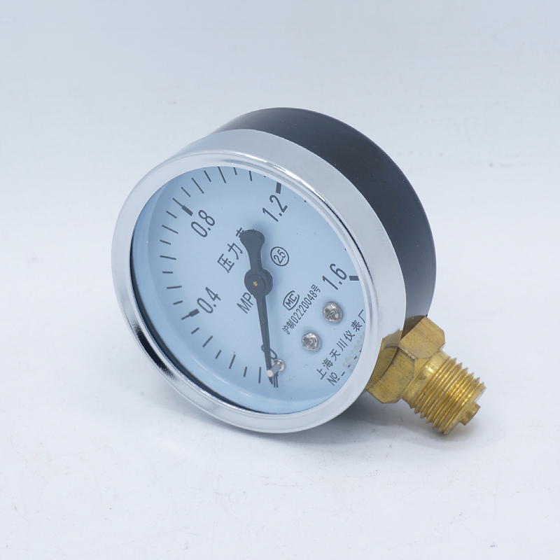 Shanghai Tianchuan Y-60 Pressure Gauge - 1.6MPa Metal Gauge