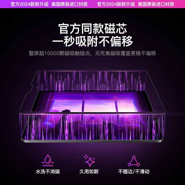 Paper-like film 2024 iPad Pro magnetic air6 tablet protective film ...