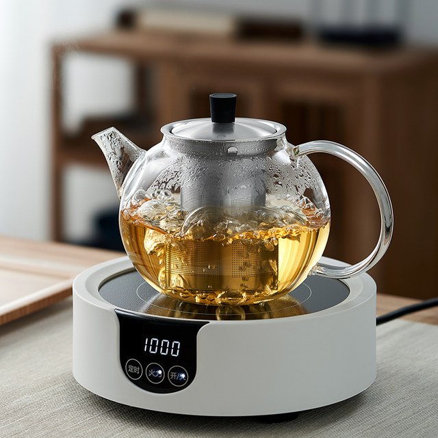 Beida History Teapot glass bubble teapot single pot high borosilized ...