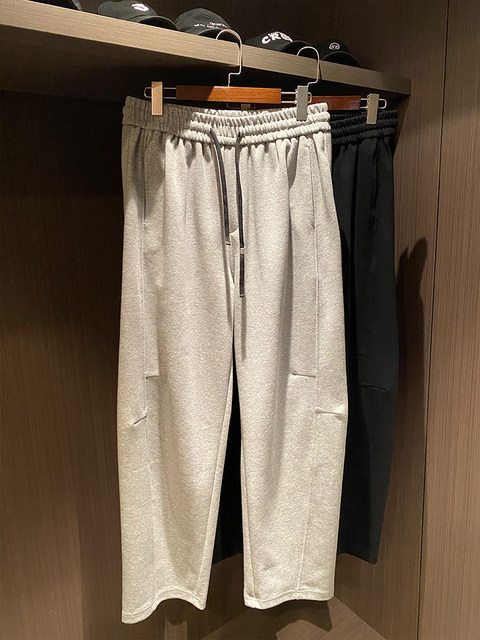 MXD UGLY2025 spring new straight-leg pants for men's double pleated ...