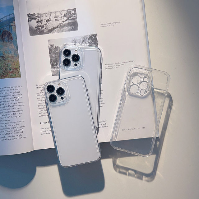 Space shell transparent mobile phone case suitable for iPhone16ProMax ...