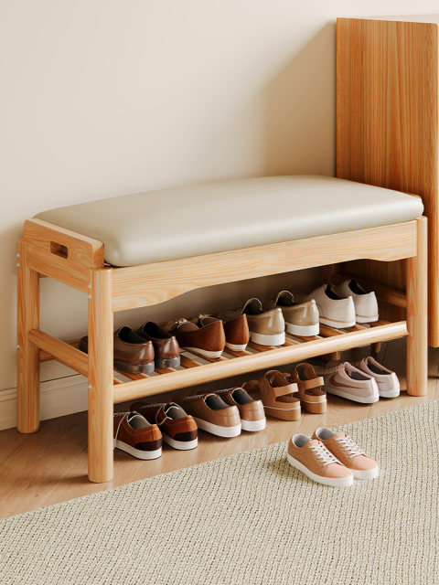 Change the shoe stool home door shoe cabinet, stool, wearing shoe ...