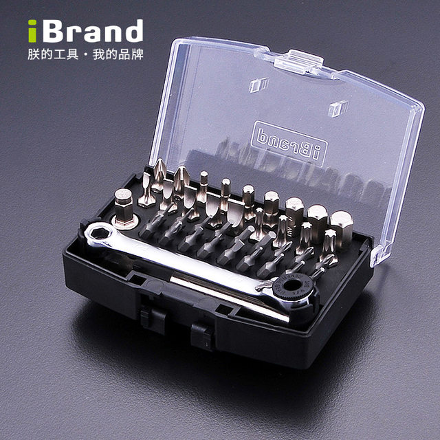 Imported ratchet precision computer repair screw batch set disassembly ...
