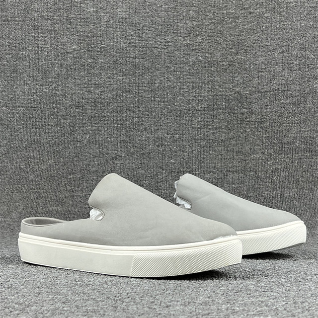 British single versatile casual shoes for women's leather bread toe ...