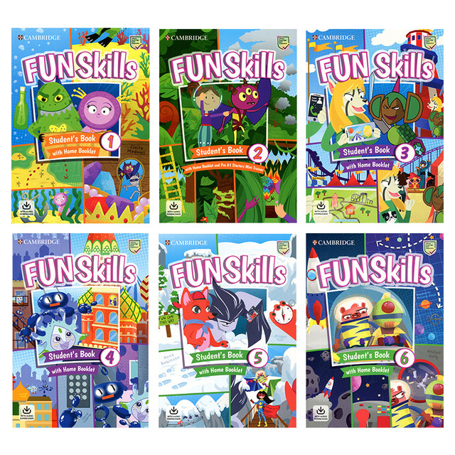 FUNSKILLS Cambridge International Children's English Textbook YLE Test ...