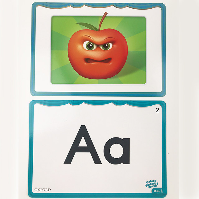 Spot Oxford children's English textbook opw matching card ...