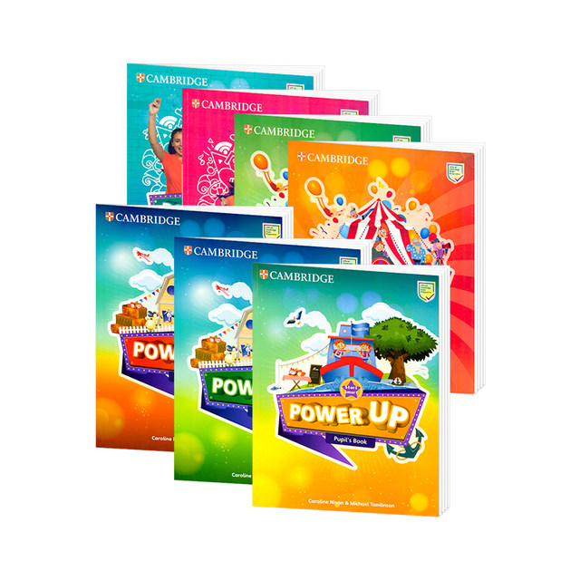 Cambridge Children's English PowerUp Textbook 123456 Level Powerup Textbook Cambridge Children's ...