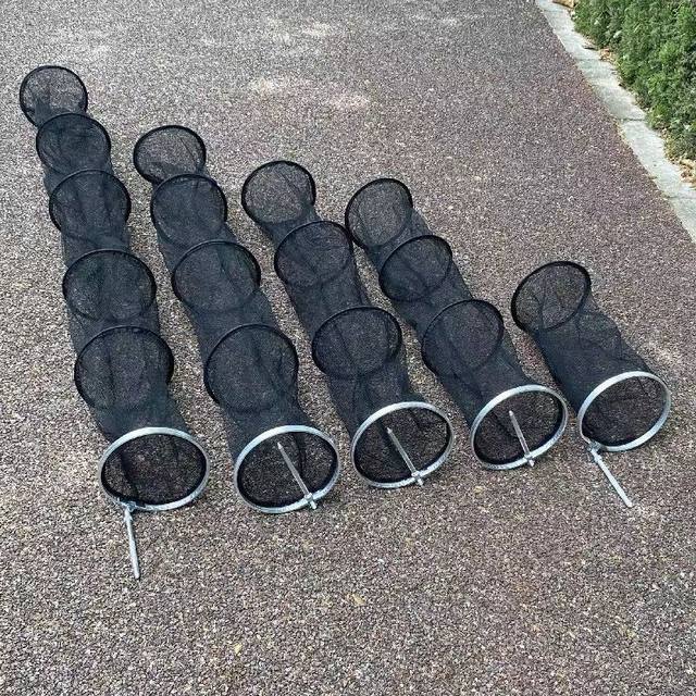 Stream fishing small mesh fish protection wild fishing portable walking ...