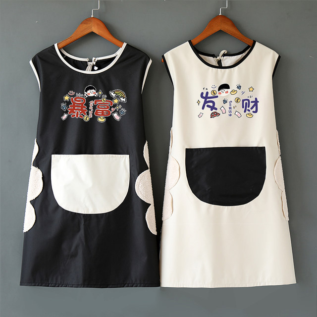 Kitchen apron, waterproof oil, pet shop custom-made smock, vest ...