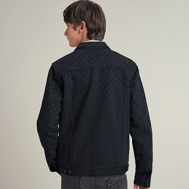 Septwolves Lapel Jacket Men's 2023 Autumn and Winter New Casual ...